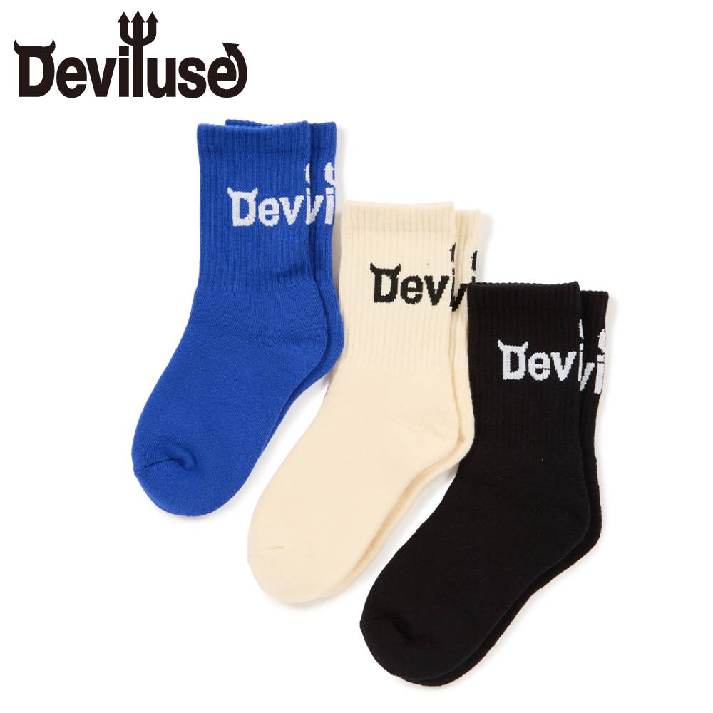Deviluse Logo ソックス 靴下 Socks デビルユース フリーサイズ – Atomicdope