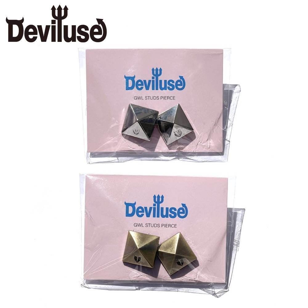 Deviluse Studs ピアス Pierce デビルユース – Atomicdope