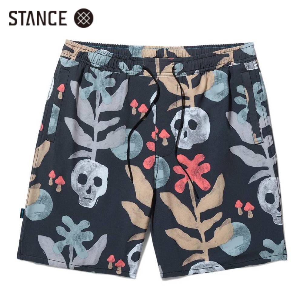 STANCE COMPLEX HYBRID ショートパンツ ブラック/グレー SHORT PANTS Black/Grey スタンス メンズ ...
